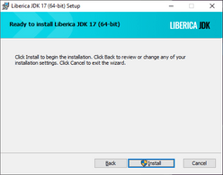 Liberica JDK 17+35 Install Guide