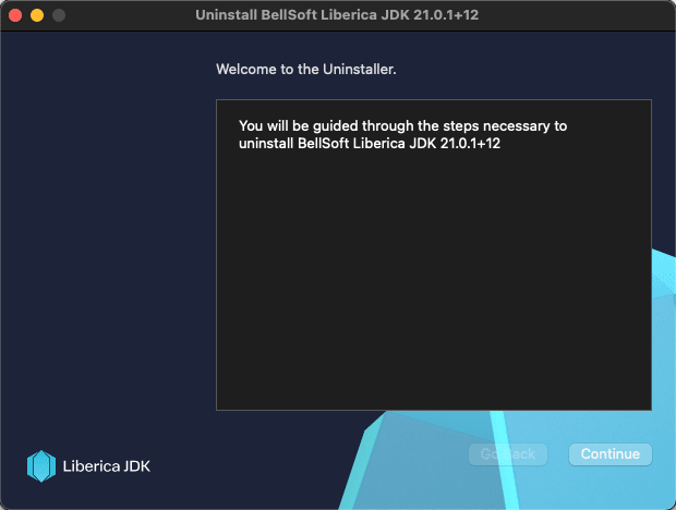 Liberica JDK 21.0.1+12 Install Guide