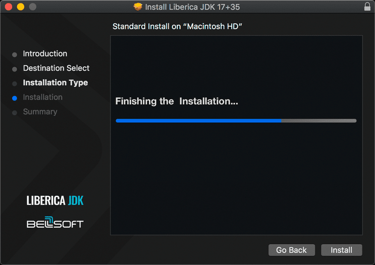 Liberica JDK 17.0.7+7 Install Guide