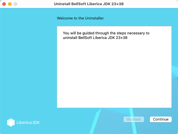 Liberica JDK 23+38 Install Guide