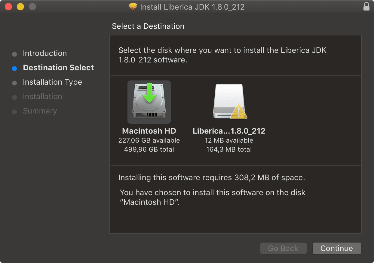 Liberica JDK 8u282+8 Install Guide