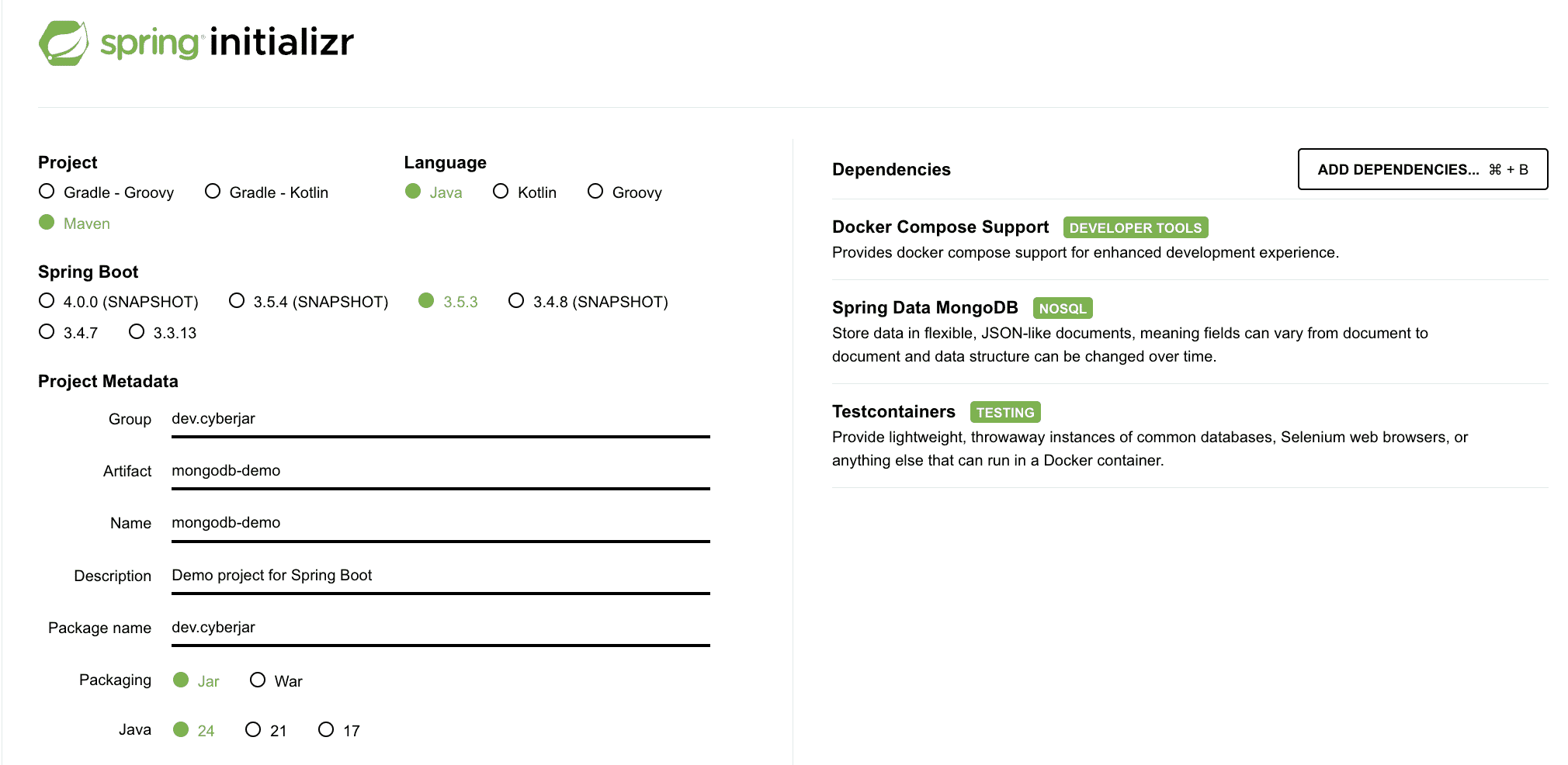 A Guide to Spring Data MongoDB