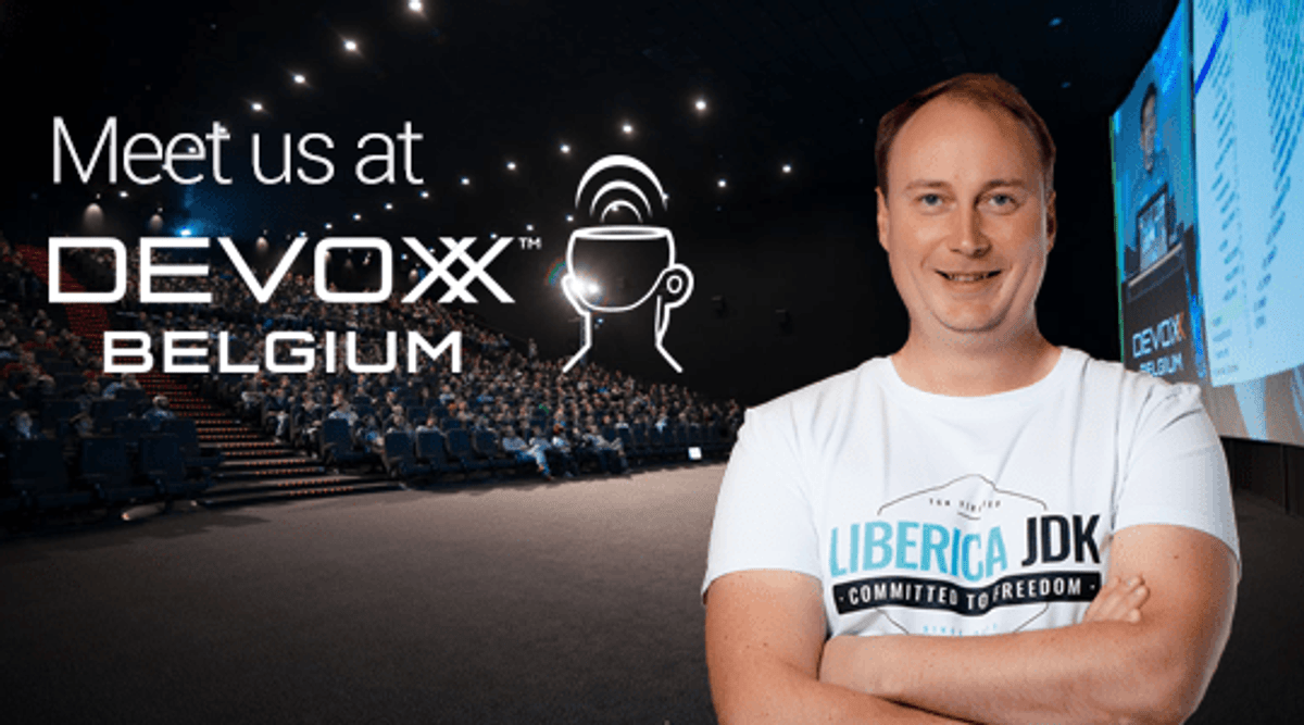 Meet a BellSoft performance engineer at Devoxx Belgium | BellSoft Java