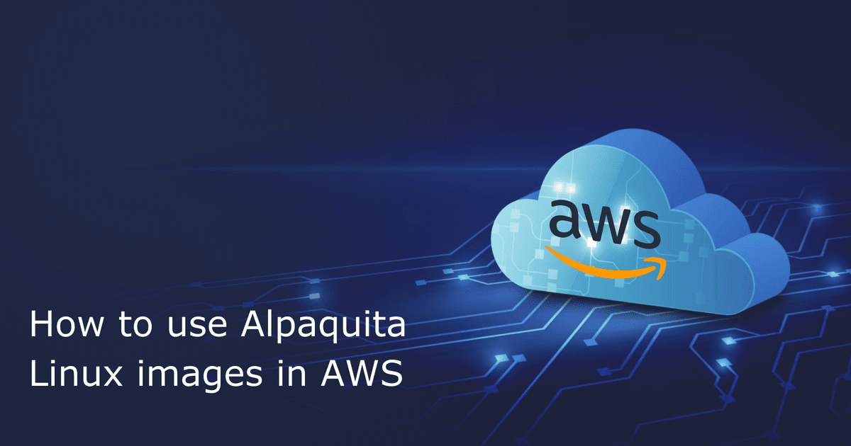Alpaquita Linux images in AWS