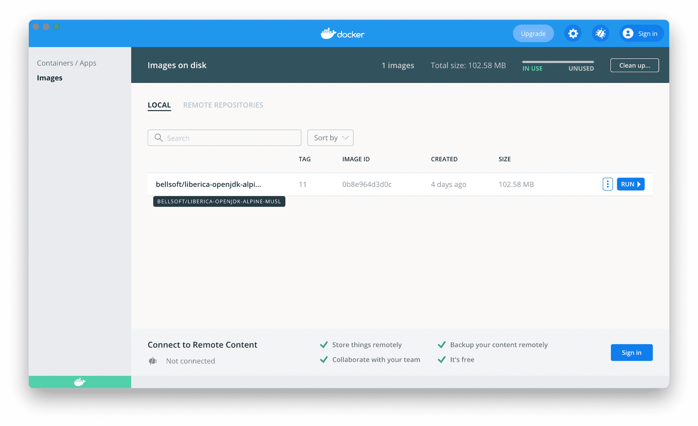 Docker Java coupling to click with Apple Silicon | BellSoft Java