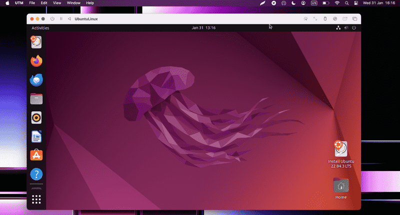 Installing Linux VM on Apple Silicon